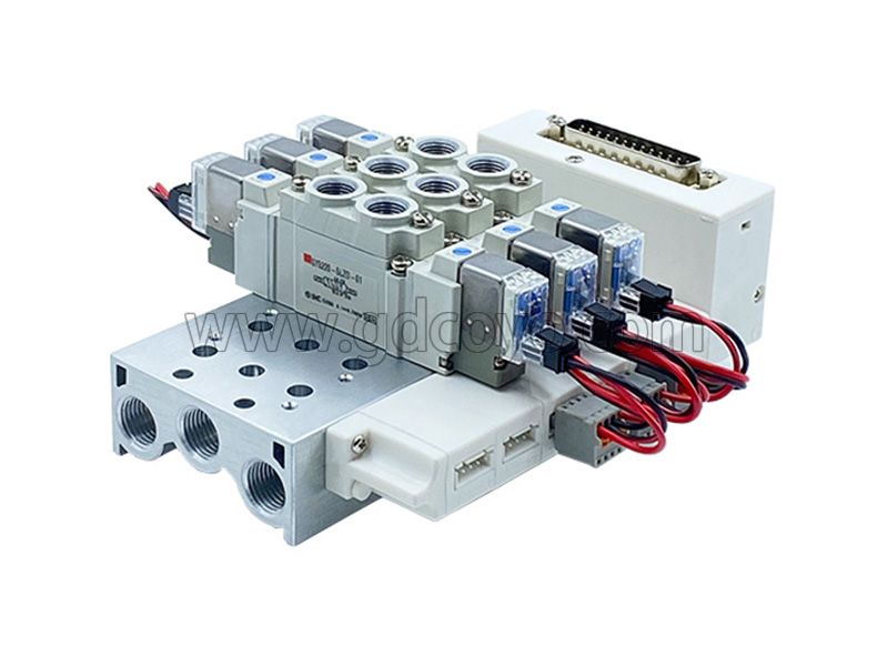 Multi-pin plug valve island Supply