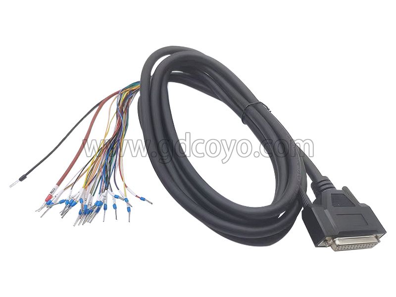 Custom DB25 Connector Cables For F1 Valve Terminal